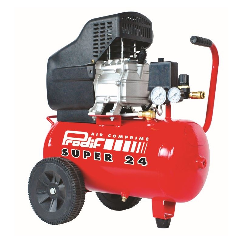 compresseur 24L, 2CV, 230V, garantie 2 ans