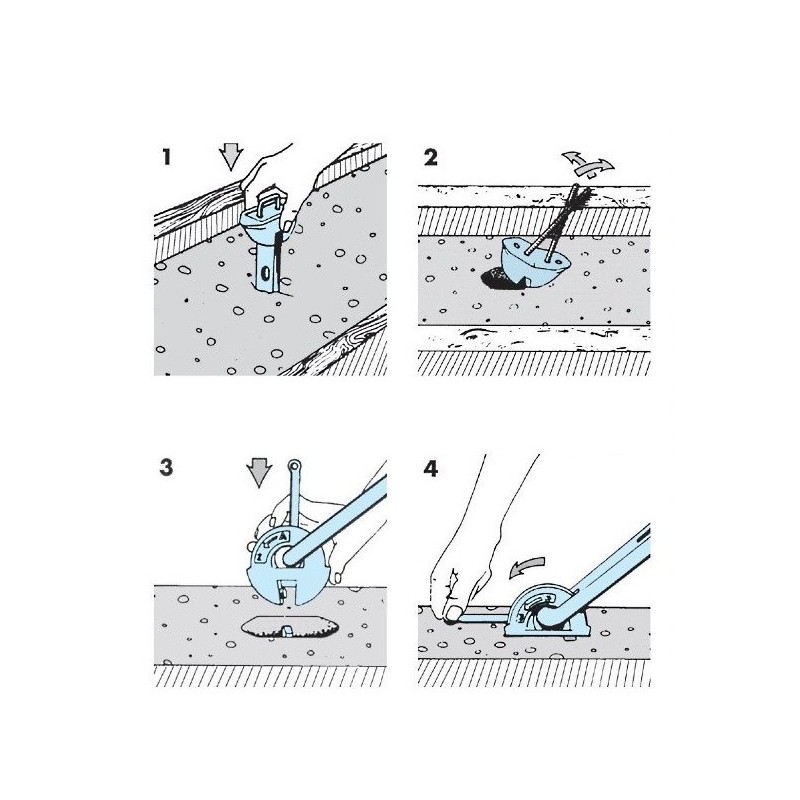 Main de levage à étrier MARQUE HALFEN