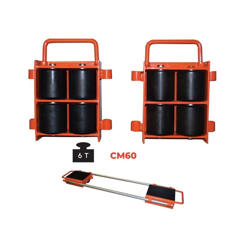 Rouleur ajustable 12 galets existe également en 8 et 16 galets